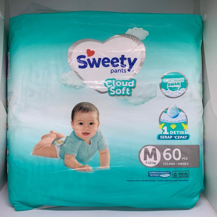 Promo Popok Celana Anak SWEETY SILVER PANTS M60 - Kab. Tangerang ...