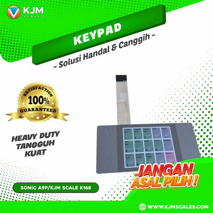 Jual KEYPAD INDICATOR SONIC A9P / KJM SCALE K 168 - Kota Semarang - KJM ...
