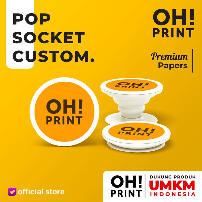 Jual Pop Socket Custom | Popsocket Akrilik | Phone Grip Acrylic - CMYK ...