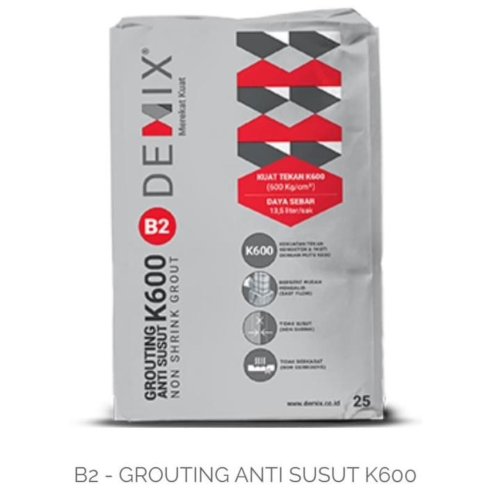 Jual Demix B2 Semen Grouting K600 - 25kg - Kota Tangerang Selatan - solusimatrial | Tokopedia