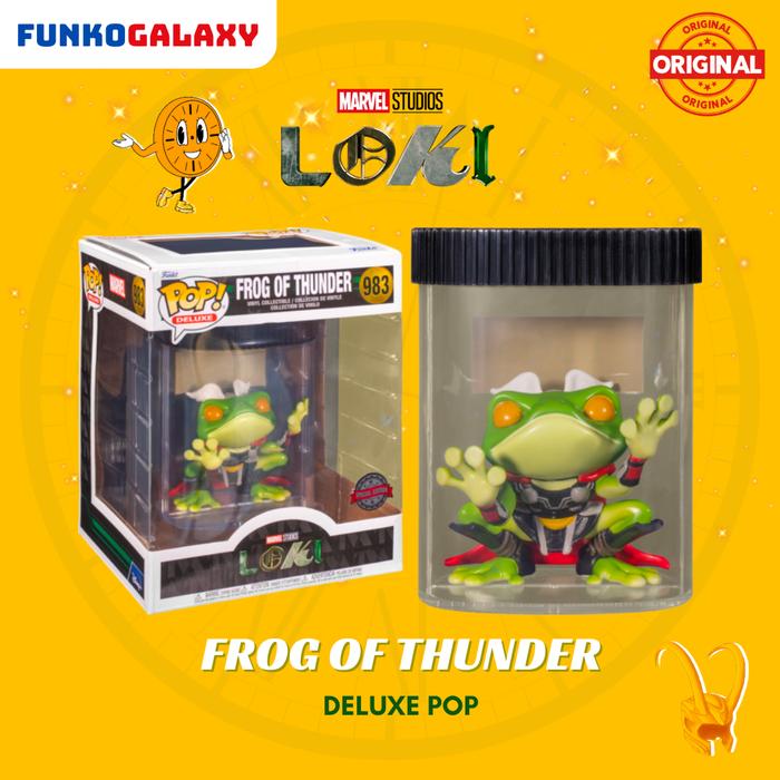 Jual Funko POP! Marvel Loki - Frog of Thunder #983 Deluxe Pop - Jakarta ...