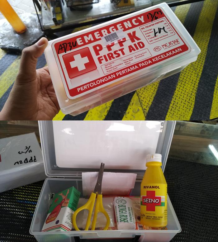 Jual 1 Set Kotak PPPK / P3K Universal Komplit Dengan Isinya / Medis ...