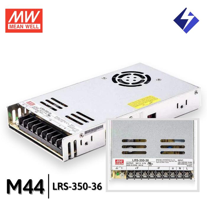Jual Power Supply MEAN WELL LRS-350-36 Trafo 36V DC 350W 9,7A Indoor - Jakarta Selatan - sinar ...