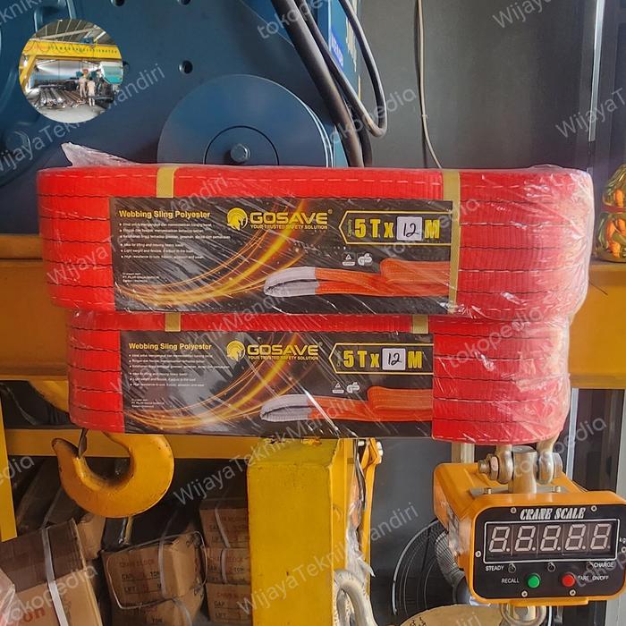 Jual GOSAVE Webbing Sling caps 5 Ton x 12 meter - Kota Tangerang ...