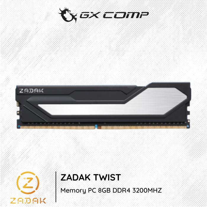 Jual Memory RAM PC ZADAK TWIST Longdimm DDR4 8GB 3200 Mhz | RAM 8GB PC 3200 - Kota Bandung - GX ...