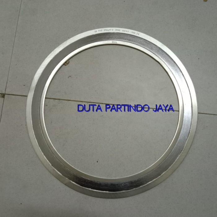 Jual Spiral Wound Gasket SWG Stainless SS 316 ANSI 150 20" inch / DN500 - Jakarta Barat - Duta ...