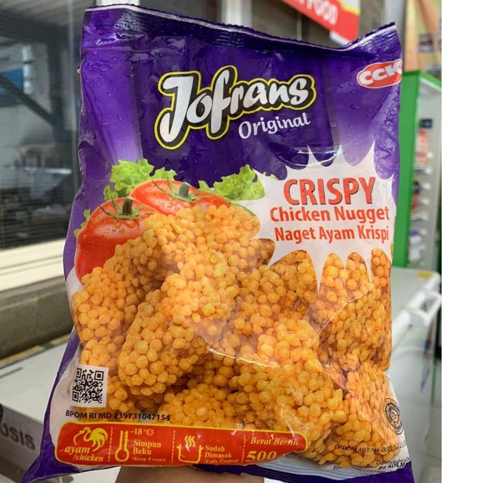 Jual Jofrans Chicken Nugget Crispy Bubble Crunchy 500gr - Jakarta Timur ...