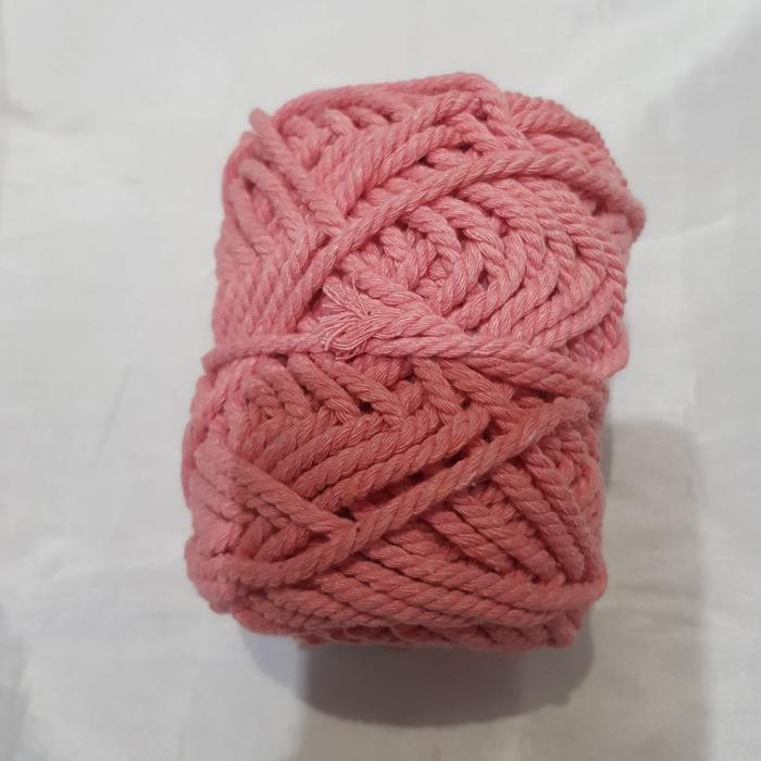 Jual BENANG KATUN MACRAME UKURAM 4M/ BENANG KATUN WARNA WARNI - Putih ...