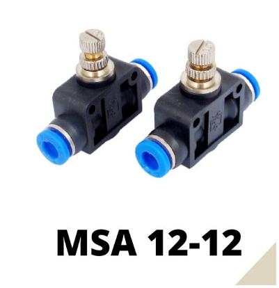 Jual MSA 12 FITTING SPEED CONTROL PNEUMATIC SELANG 12 MM x 12 MM - Kota ...