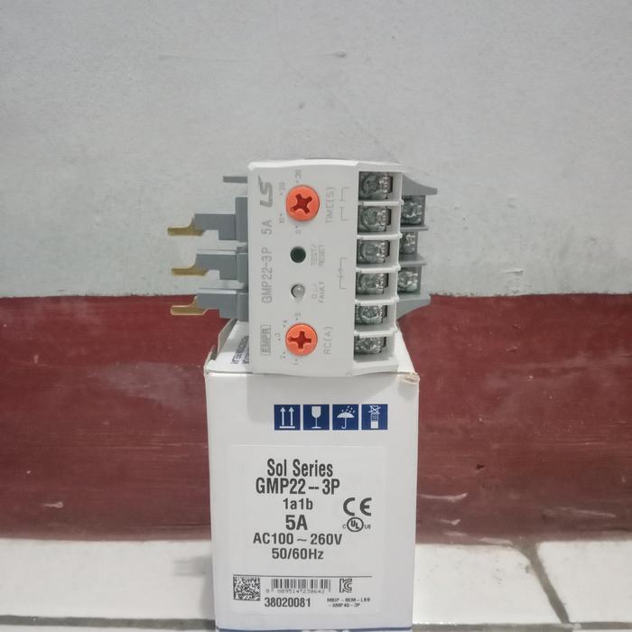 Jual Electronic Motor Protection Relay LS GMP22-3P 5A Original - Kota ...