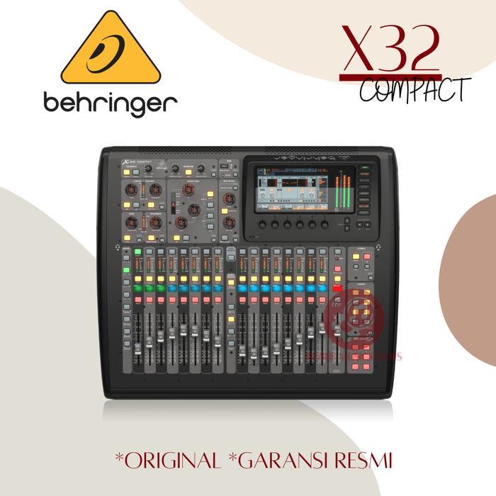 Jual Behringer X32 COMPACT Digital Mixer Console Original X-32 Compact ...