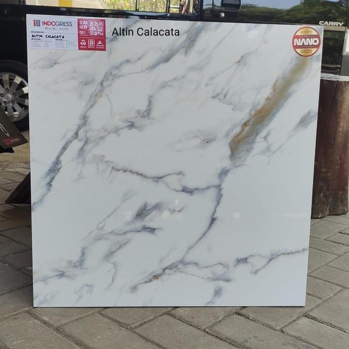 Jual indogress altin calacata 60x60 - Kab. Bogor - Alfarizi_granit ...