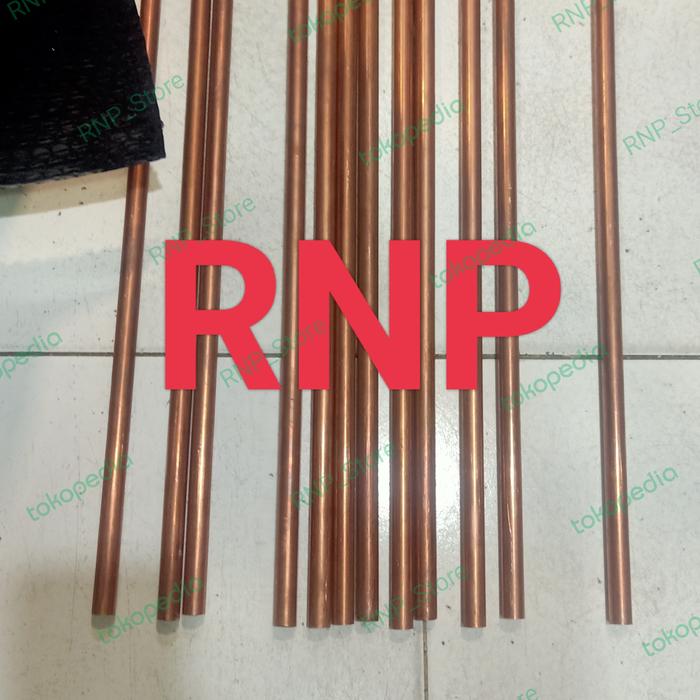 Jual grounding rod stick rod 5/8 atau 16mm asli tembaga full1m/2m/3m ...