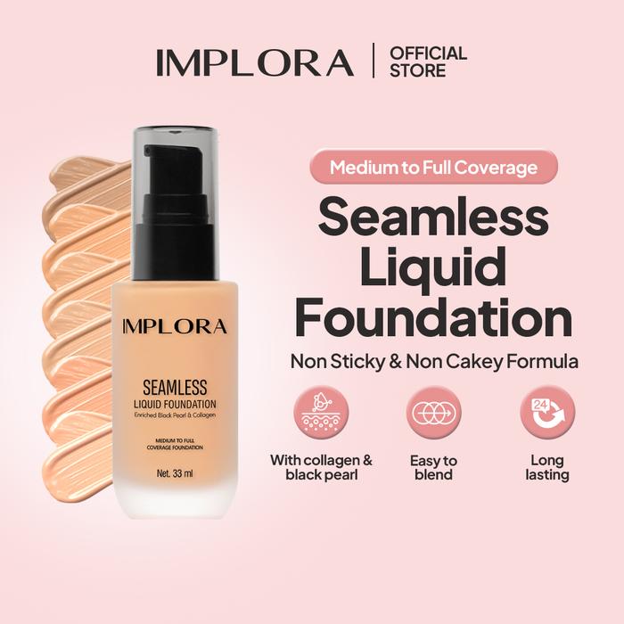 Promo Implora Seamless Liquid Ivory Foundation - Jakarta Selatan ...