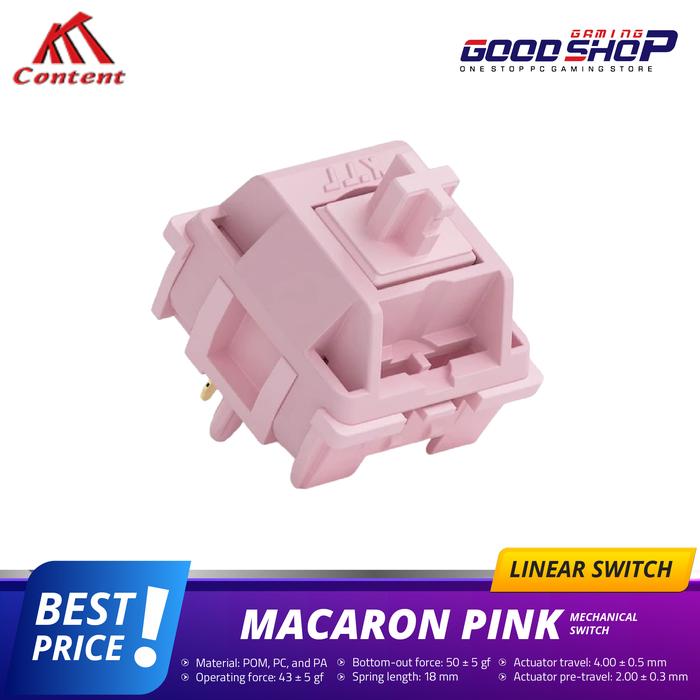 Jual KTT MACARON SERIES PINK MECHANICAL SWITCHES - Jakarta Pusat - GamingGearIndo | Tokopedia