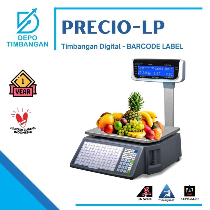 Jual Timbangan PRECIO LABEL PRINT (LP) | Timbangan Barcode Label Print ...