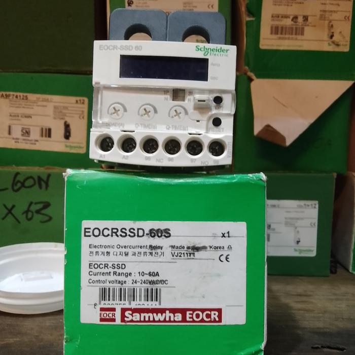 Jual OVER CURRENT RELAY EOCR SSD -60S - Jakarta Pusat - Bersama Babel Elektrik | Tokopedia