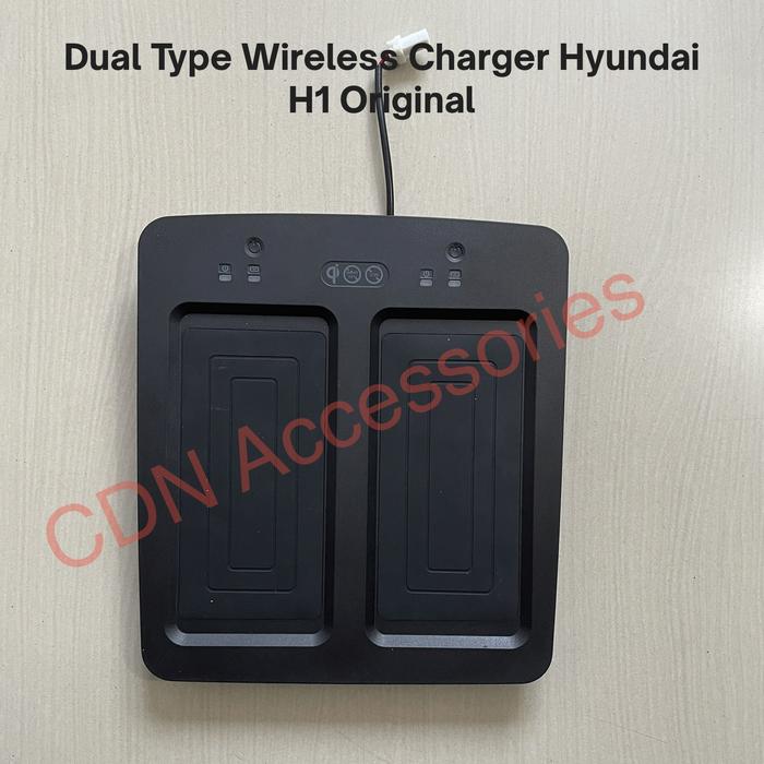 Jual Wireless Charger Hyundai H1 Original Dual Type Fast Charger ...