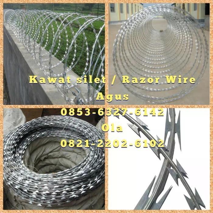 Jual kawat duri silet razor wire bto 22 - Kota Tangerang - Pabrikasi ...