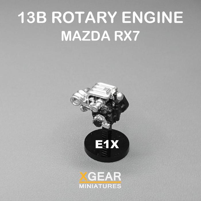 Jual XGEAR ENGINE E1X MAZDA RX7 - ROTARY ENGINE DETAILING DECAL for ...