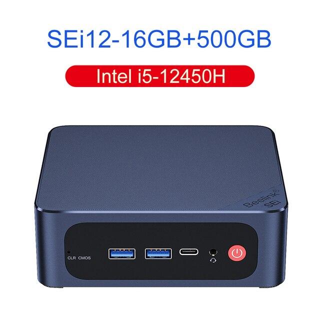 Jual Pc Mini Beelink SEI12 Intel Core 12th i5-12450H 16GB/500GB Windows Pro - Jakarta Pusat ...