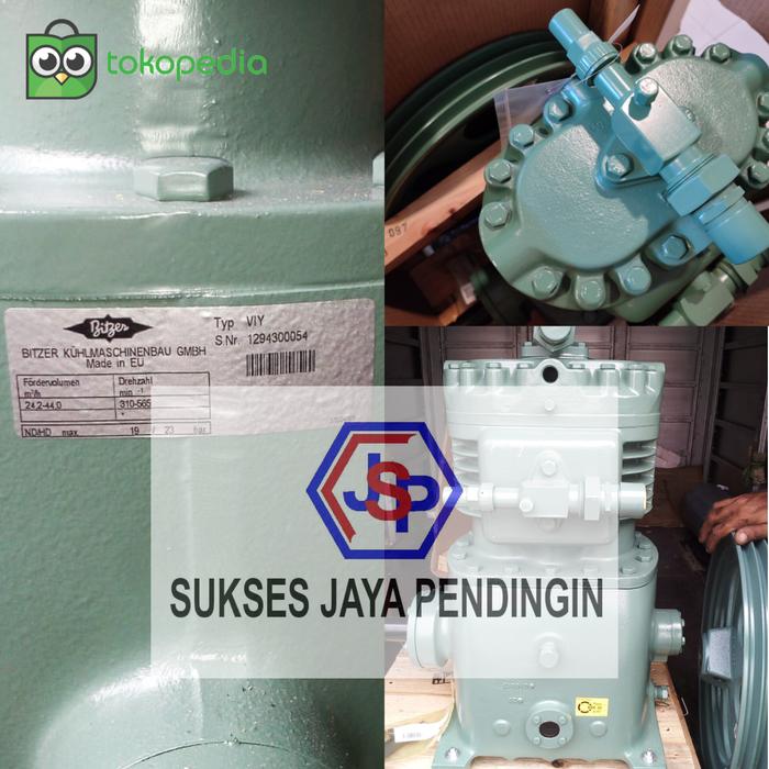 Jual Compressor Bitzer Open Type VIY / Kompresor Bitzer Type 6Y R404a ...