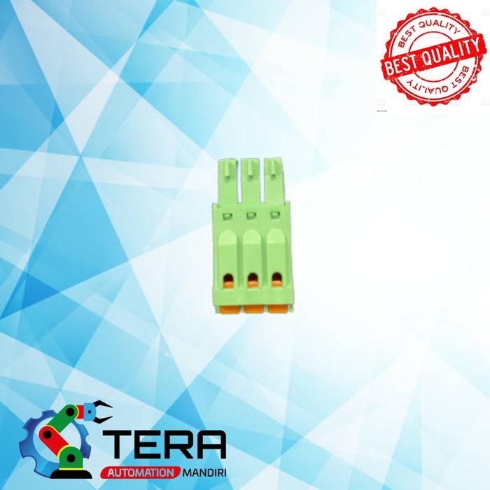 Jual Terminal Block Konektor Plugable 3.5mm 3 pin Screw Hijau 3p Lurus ...