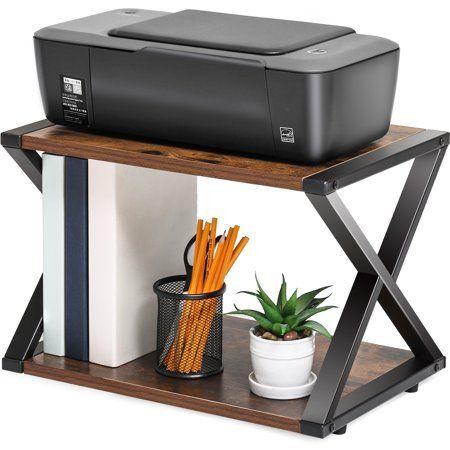 Jual Printer Stand - Meja Printer Kayu Jati dengan Besi Ukuran Pendek ...