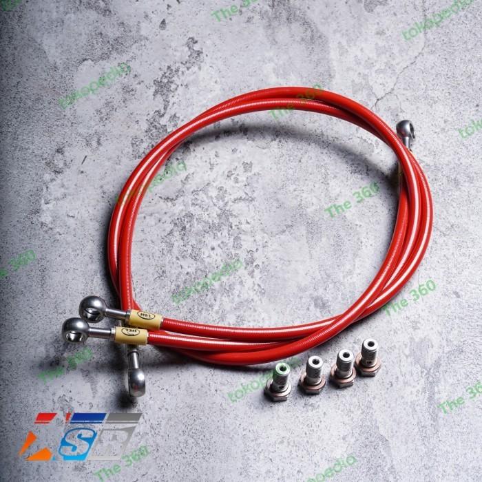 Jual Selang Rem HEL Original Brake Line HEL Biru dan Merah 50 cm sd 150 ...