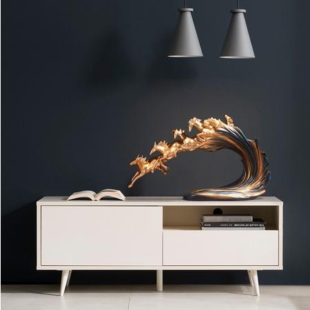 Jual Ornamen Kerajinan Patung Kuda Desain Cantik Dan Sangat Modern ...