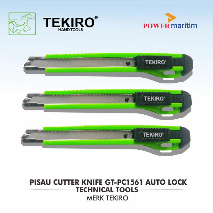 Jual Cutter Pisau Tekiro PC 09mm GT-PC1561 - Kota Surabaya - Power ...