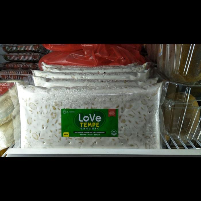 Jual tempe sehat organik non gmo kacang kedelai alami pure original ori ...