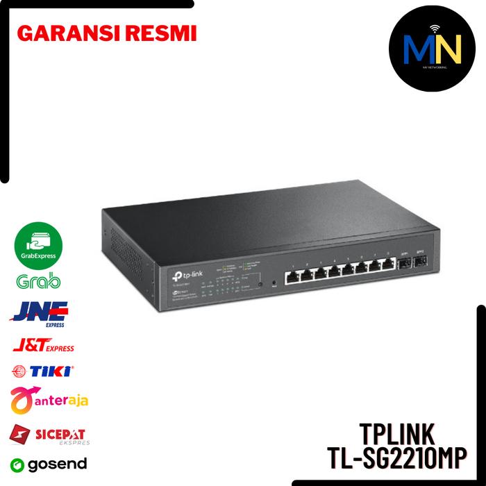 Jual TP-Link TL-SG2210MP 10-Port Gigabit Smart PoE Switch with 8-port POE+ - Jakarta Pusat - MY ...