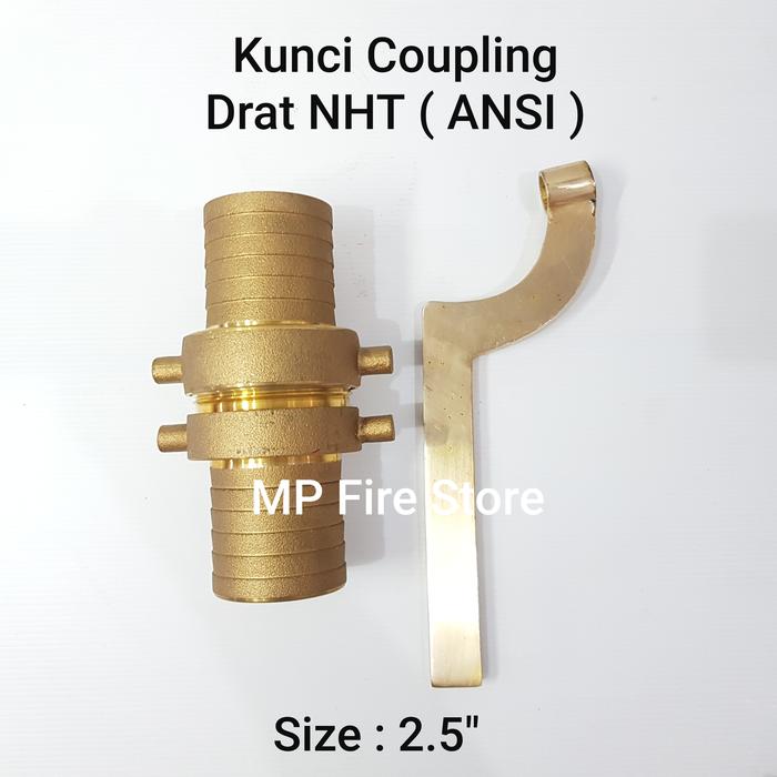 Jual FIRE WRENCH KUNCI COUPLING 2.5 " DRAT NHT USA ANSI PIN ADAPTOR ...