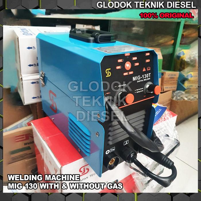 Jual Tiga Jaya Mesin Las MIG 130 A MMA Tanpa Gas CO2 MIGi MIG130 Gasless - Kota Tangerang ...