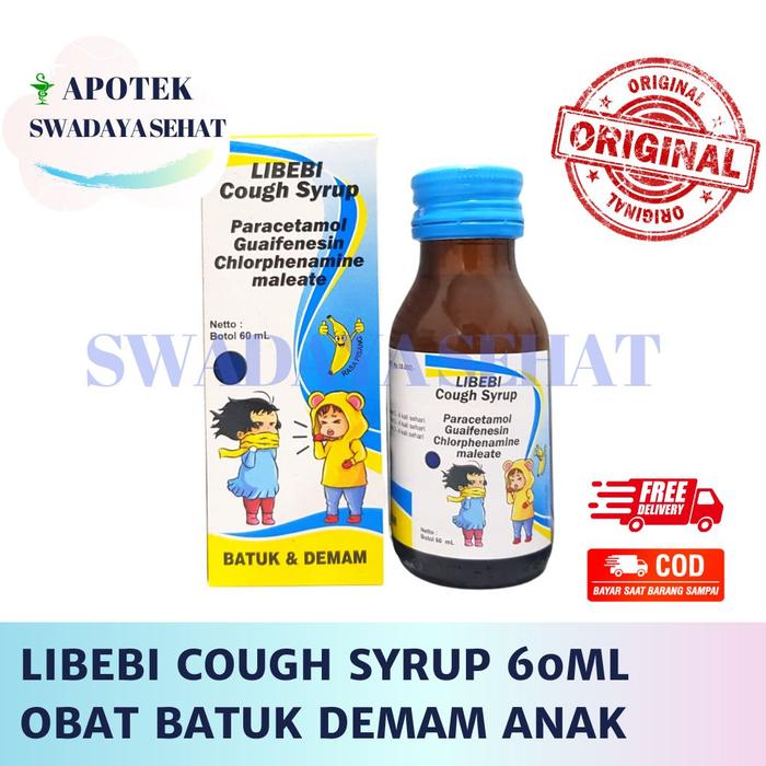 Jual LIBEBI COUGH SYRUP 60ML Holi - Obat Batuk Demam Anak Sirup - Kab ...