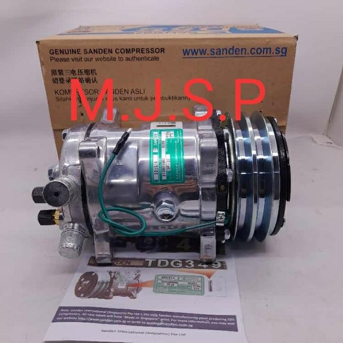 Jual Compressor AC R134A S5306 STD Asli Sanden Made in Singapore ...