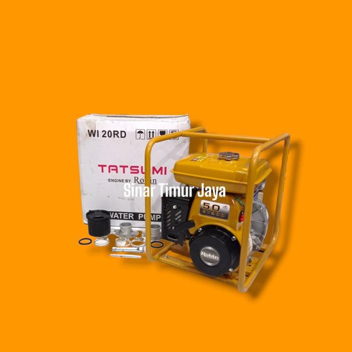 Jual MESIN POMPA AIR SAWAH IRIGASI ALKON WATER PUMP TATSUMI BY ROBIN ...
