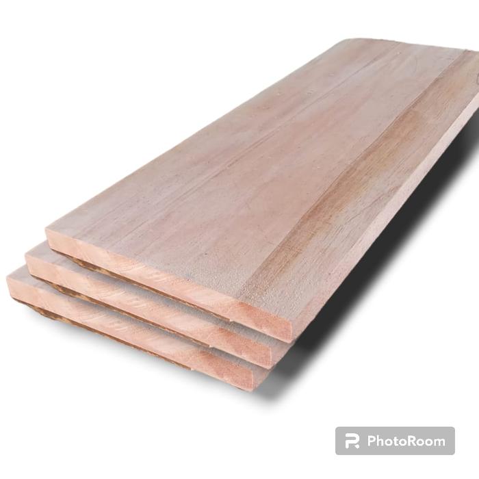 Promo Papan Kayu Mahoni Ukuran Tebal 3cm Lebar 30cm Panjang 100cm ...