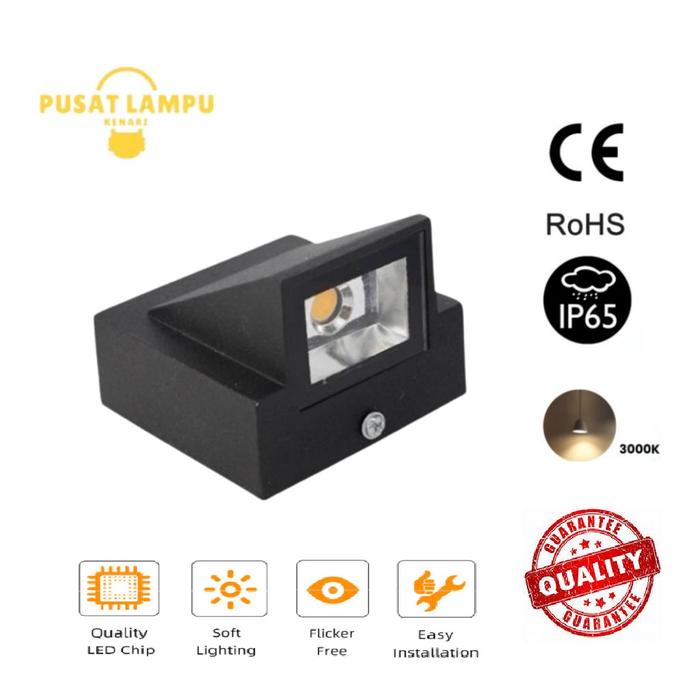 Jual Wall Light Lampu Dinding LED 1 Arah 220 volt 3000 K - Jakarta ...