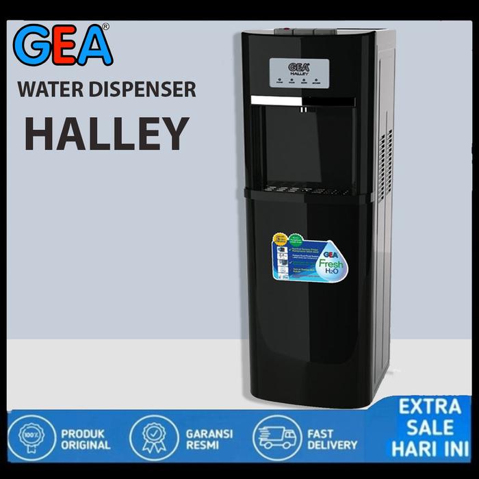 Jual NEW DISPENSER GEA GALON BAWAH GEA HALEY Panas Dingin Biasa ...