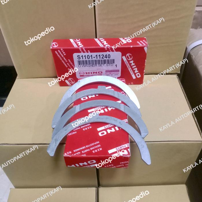 Promo METAL BULAN HINO DUTRO 125HT 130HT STD. WASER SET STD S1101-11240 ...