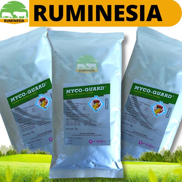 Jual TOXIN BINDER MYCOGUARD 1 KG Pengikat Toxin Mycotoxin Jamur Pada ...