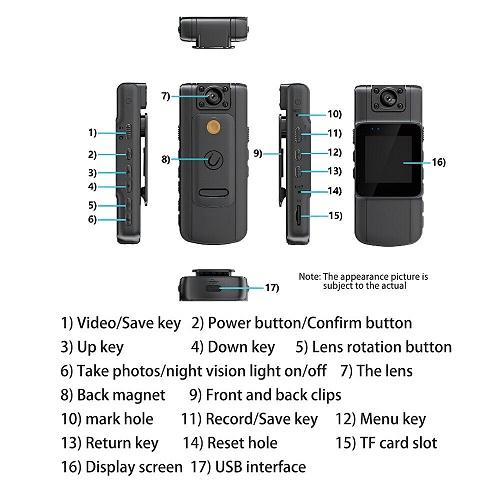 Jual Mini Action Camera Night Vision Hd 2k Wifi - Kamera Mini Portable ...