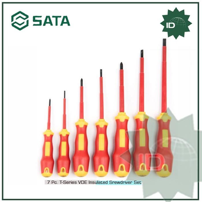 Jual OBENG VDE SET 09303 7PC VDE INSULATED SCREWDRIVER SET SATA ...