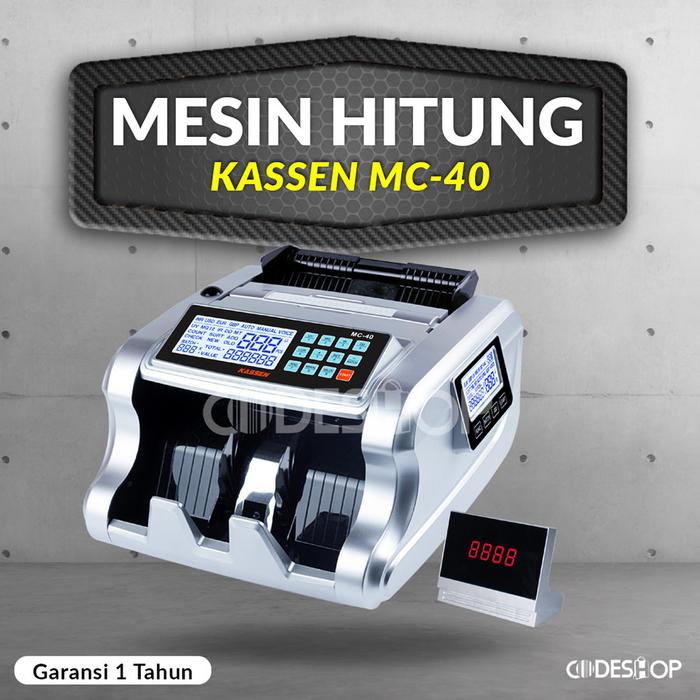 Jual Secure Mesin Hitung Uang Ld-26m Money Counter Ld26m Di Seller ...