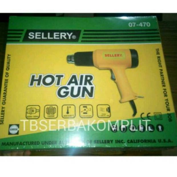 Jual Hot Air Heat Gun Sellery Blower Pemanas Melepas Cat Lem Wallpaper ...