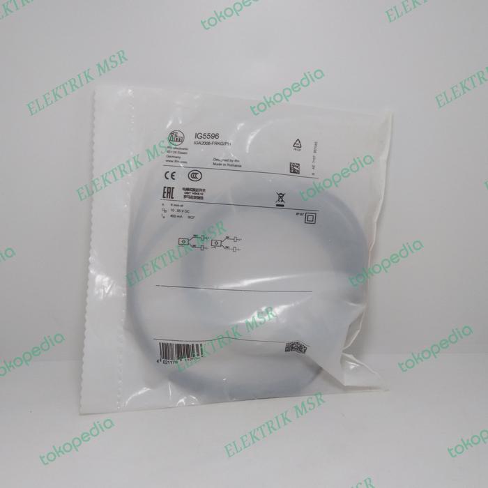 Jual Proximity sensor iFm IG5596 IGA2008-FRKG/PH - Jakarta Barat ...