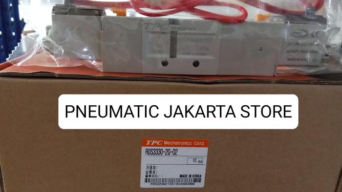 Jual SELENOID VALVE TPC 5/2 DOUBLE RDS3230-5G-02 (24VDC 1/4") - Jakarta ...