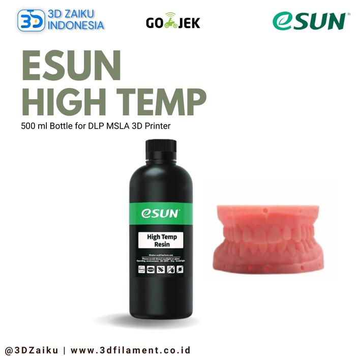 Jual eSUN HIGH TEMP RESIN 500 ML Bottle for DLP MSLA 3D Printer - Pink - Jakarta Barat - 3D ...